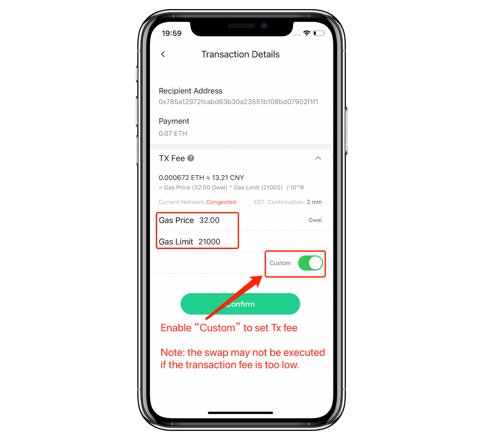 How to Use Cross-chain Swap – CoinEx Wallet